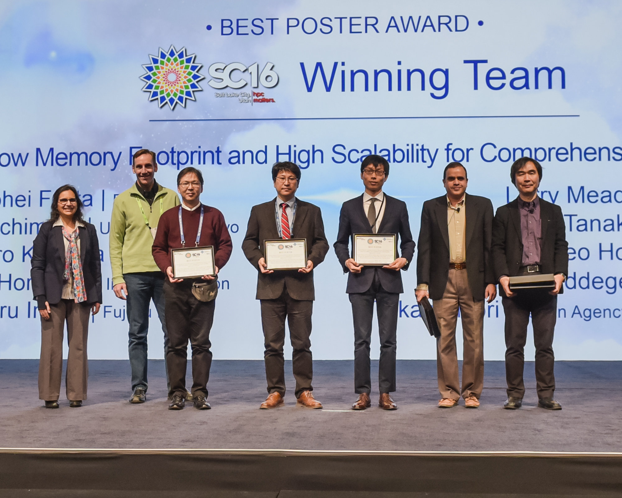 Best Paper/Poster/Visualization Awards - SC16